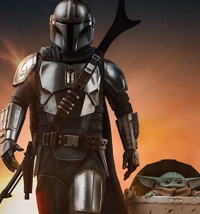 The Mandalorian and Child 1/4 Scale Statue Review - Heroic Pose