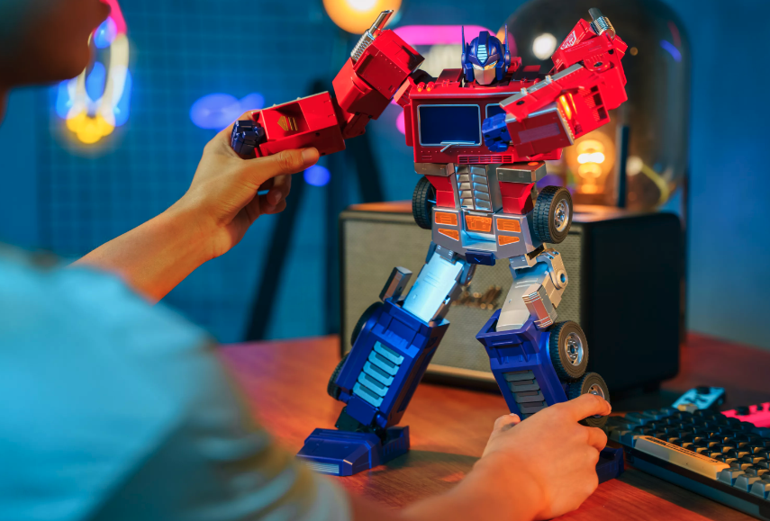 Robosen Transformers Optimus Prime Auto-Converting Robot (Elite Edition ...