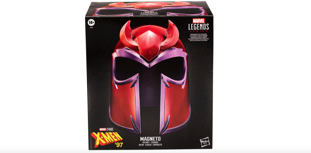Marvel Legends Series Magneto Premium Roleplay Helmet Review - Heroic Pose