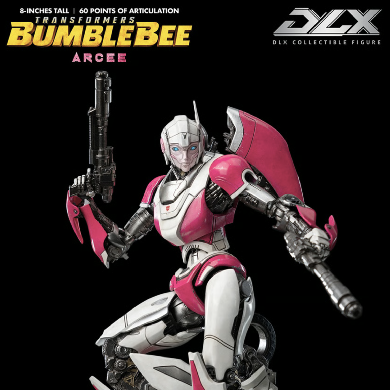 Transformers Bumblebee – Arcee DLX Figure Review - Heroic Pose