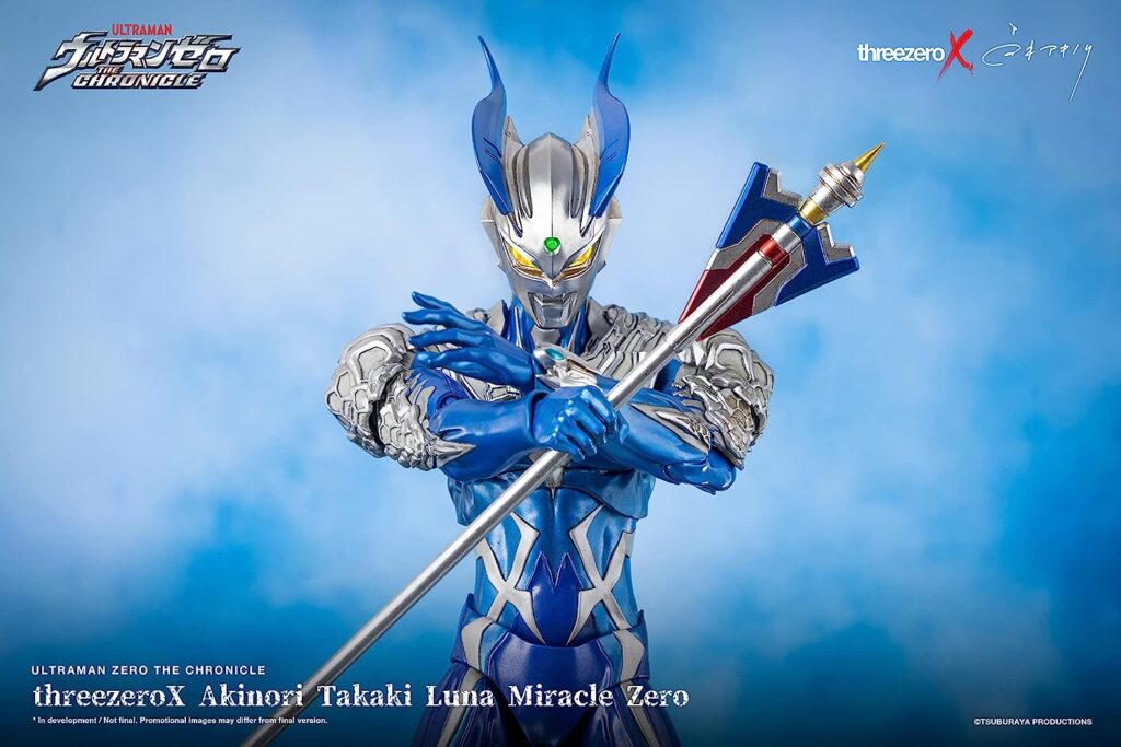 Ultraman Zero: threezeroX Akinori Takaki Luna Miracle Zero 1:6 Scale ...