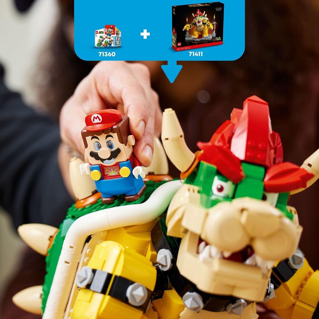 LEGO Super Mario The Mighty Bowser 71411 Review - Heroic Pose